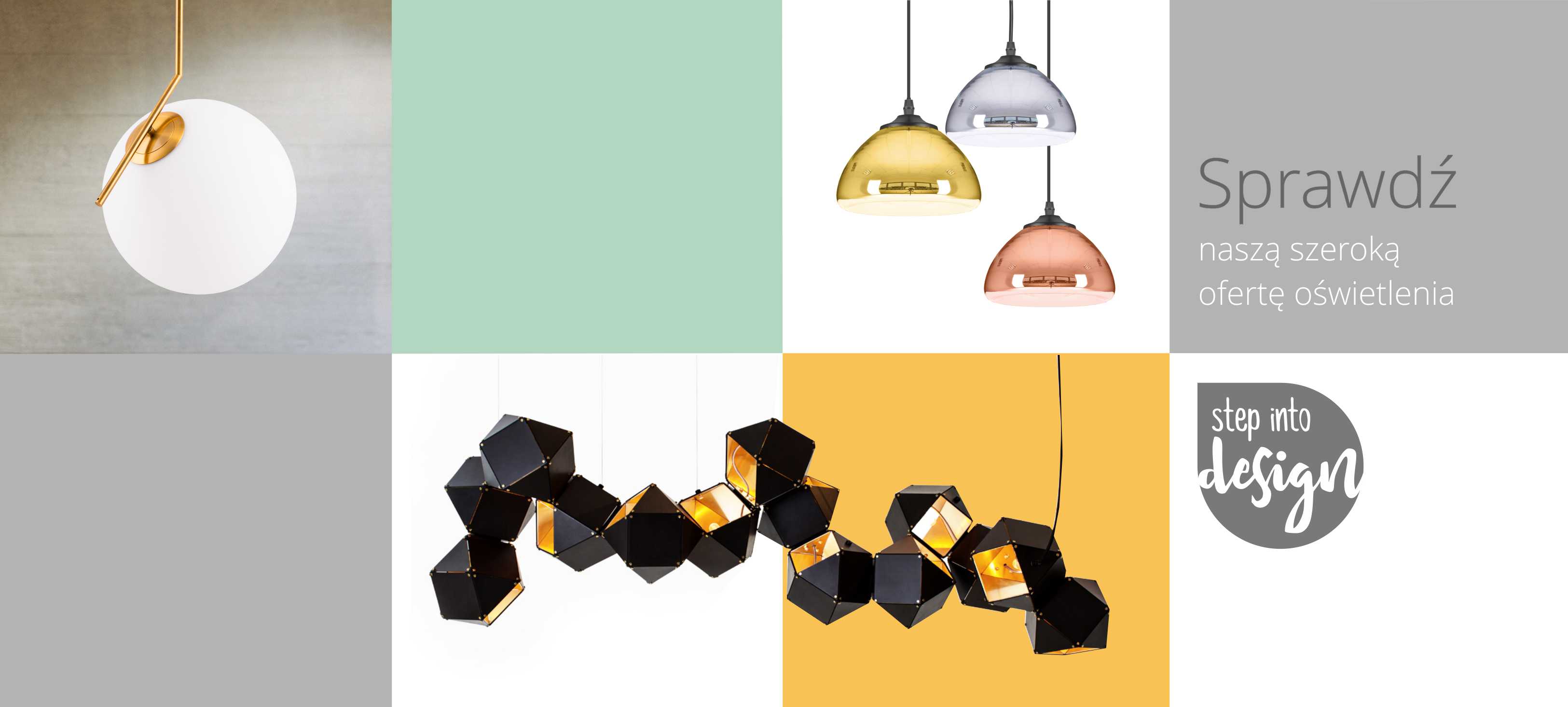 Step into Design nowoczesne oświetlenie, designerskie lampy